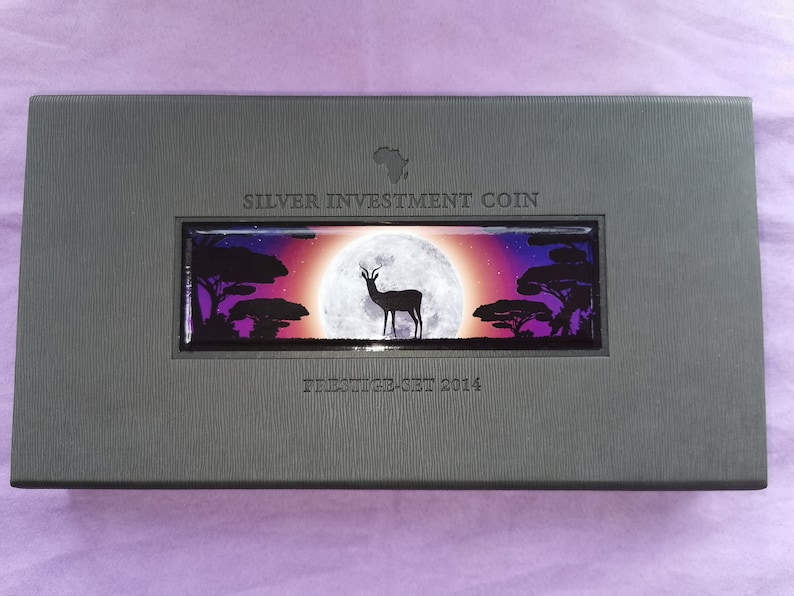 The African Springbok 1 Oz Silver Coins Set - Etsy