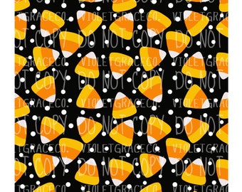Candy Corn 6 Seamless Pattern Halloween Digital Paper Image 300 Dpi - Etsy
