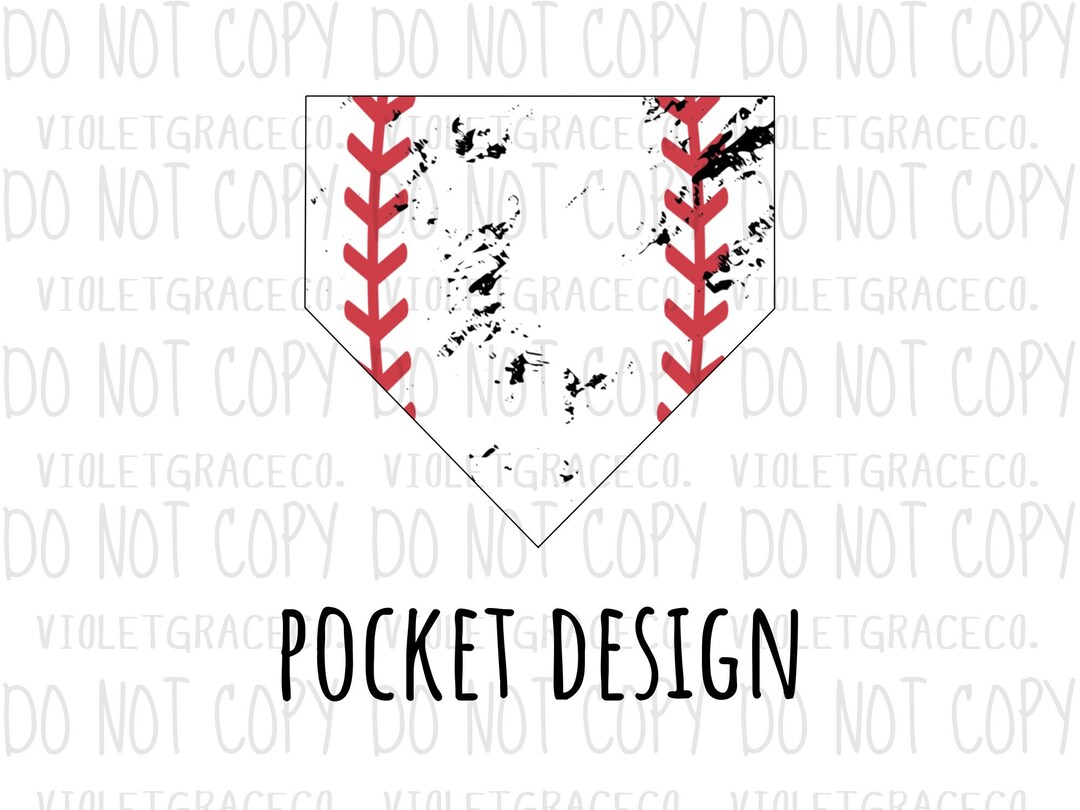Baseball Pocket Design, PNG, DTF, Sublimation Design, Baseball Png - Etsy