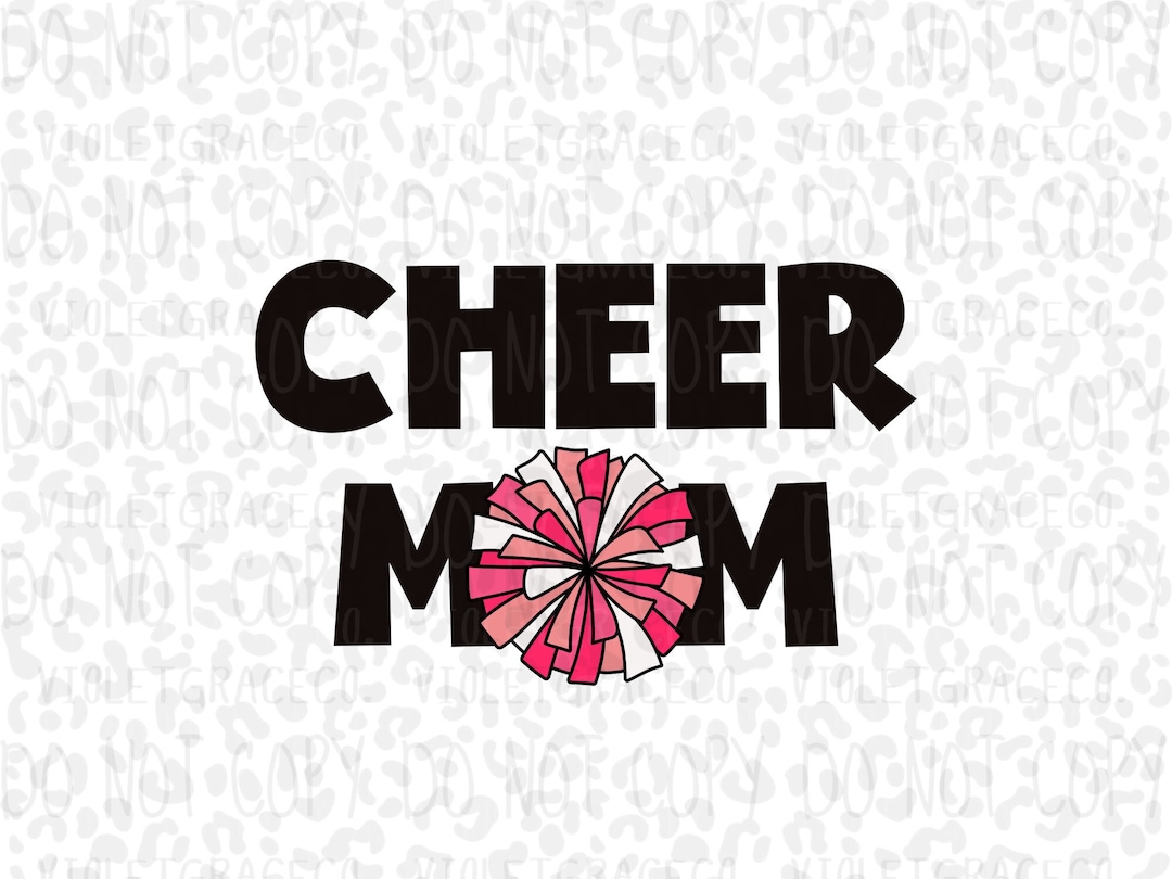 Cheer Mom PNG, Cheer Sublimation, DTF, Instant Download Design, Cheer ...
