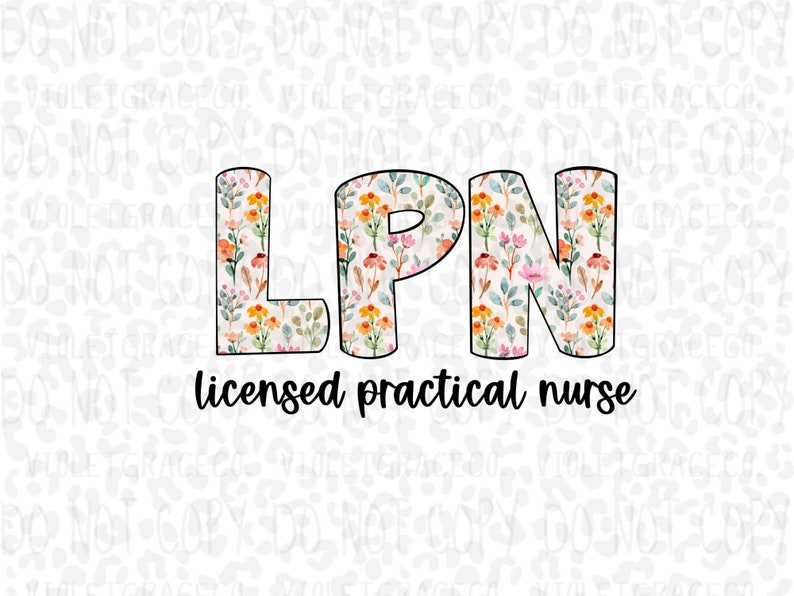 Licensed Practical Nurse PNG, Nurse Sublimation, LPN PNG, Dtf Files ...