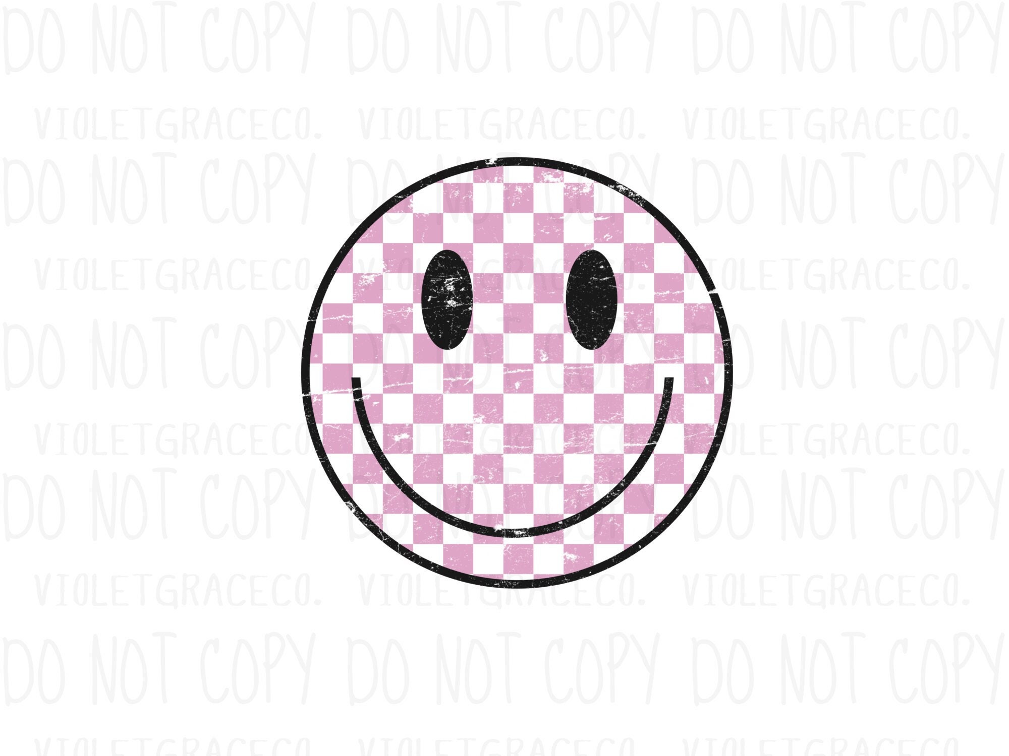 Retro Smiley Face PNG, Checkered Smiley Face Png, Pocket PNG, Digital ...
