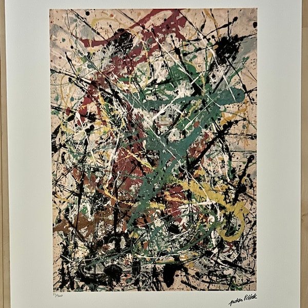 Jackson Pollock - Etsy