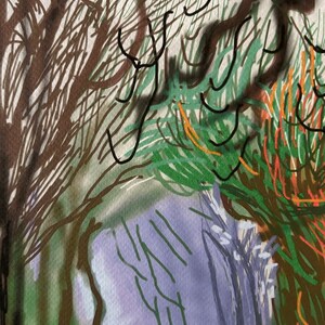 David Hockney after spring Time Limited Edition 31/200 Signed in the ...