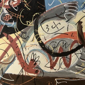 Jackson Pollock (after) "stenographic Figure" C.1942 Limited Edition ...
