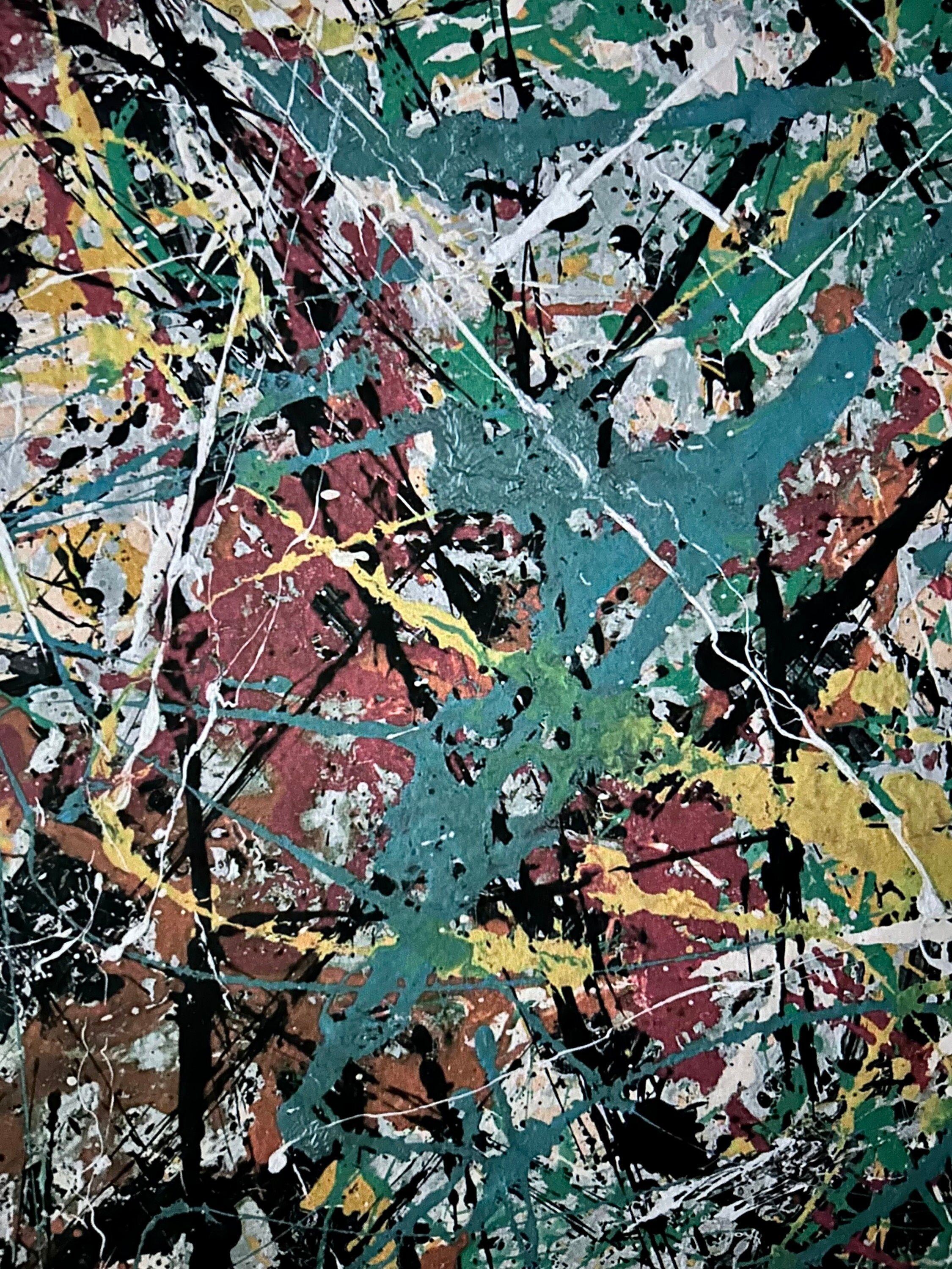 Jackson Pollock after untitled Limited Edition Lithograph - Etsy