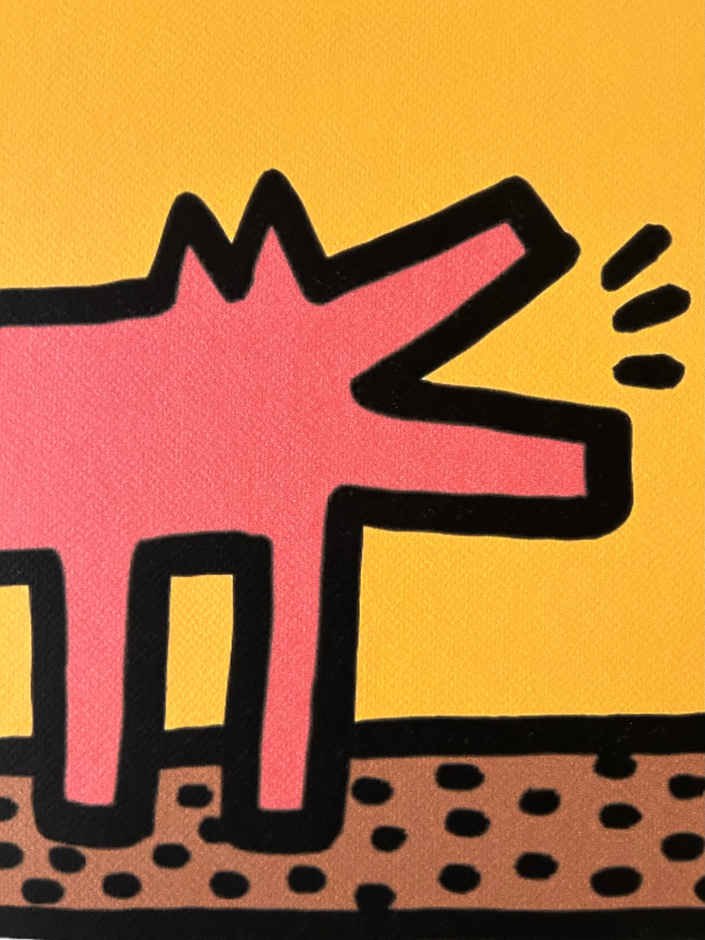 Keith Haring after barking Dogs Limited Edition - Etsy