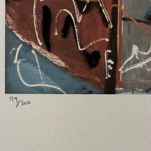 Jackson Pollock (after) "stenographic Figure" C.1942 Limited Edition ...