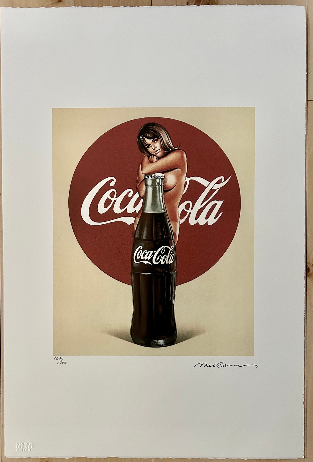 Mel Ramos after lola Cola Limited Edition off - Etsy