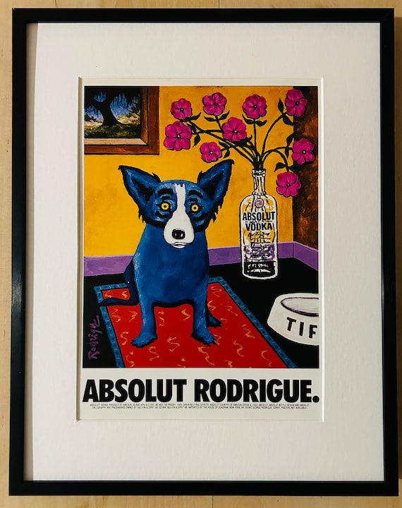 George Rodrigue Blauer Hund Original George Rodrigue Blue Dog