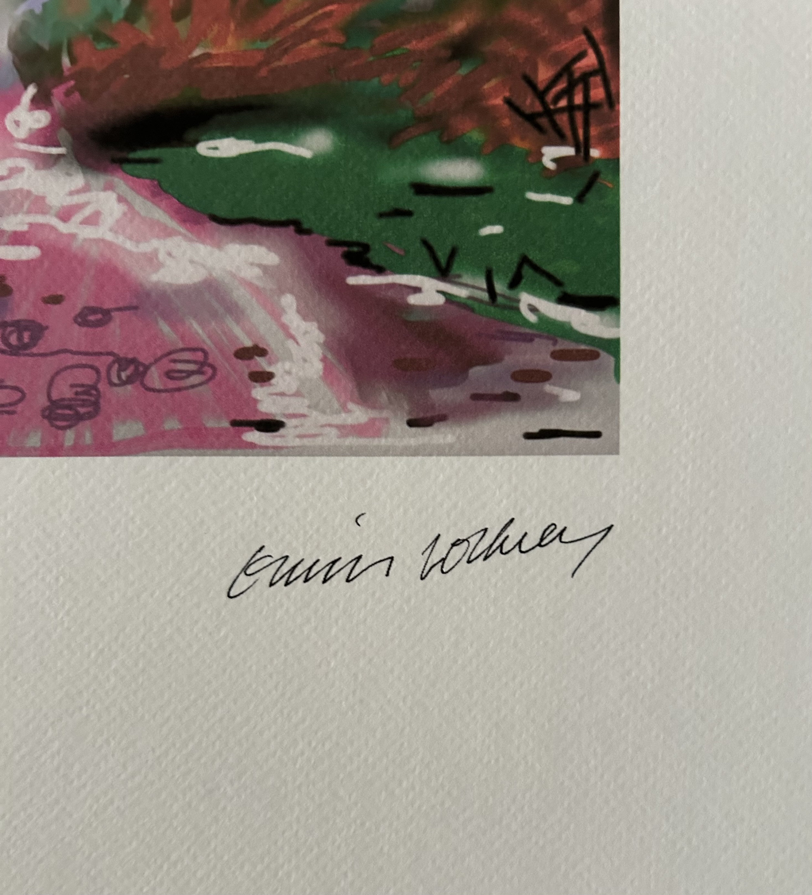 David Hockney after spring Time Limited Edition 31/200 Signed in the ...