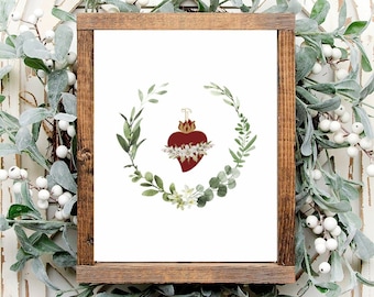 Most Chaste Heart of Saint Joseph Printable - Etsy