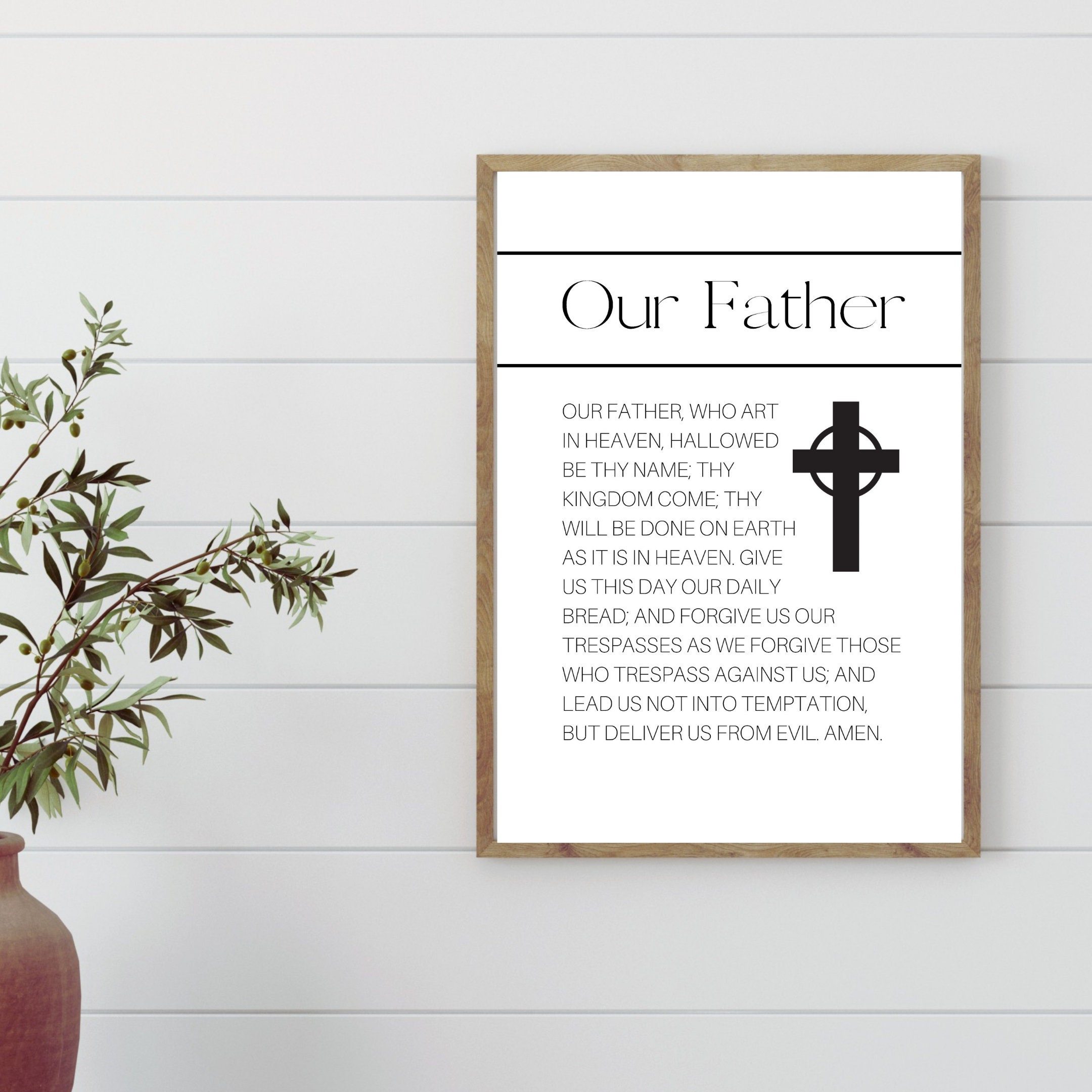 Printable Our Father Prayer Catholic