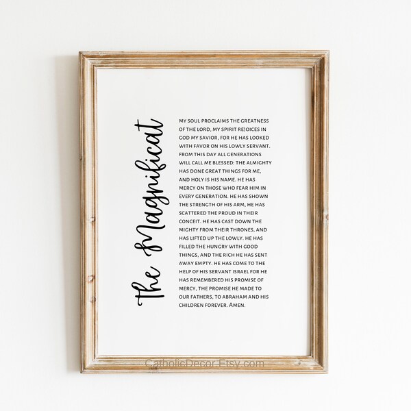 Magnificat - Etsy