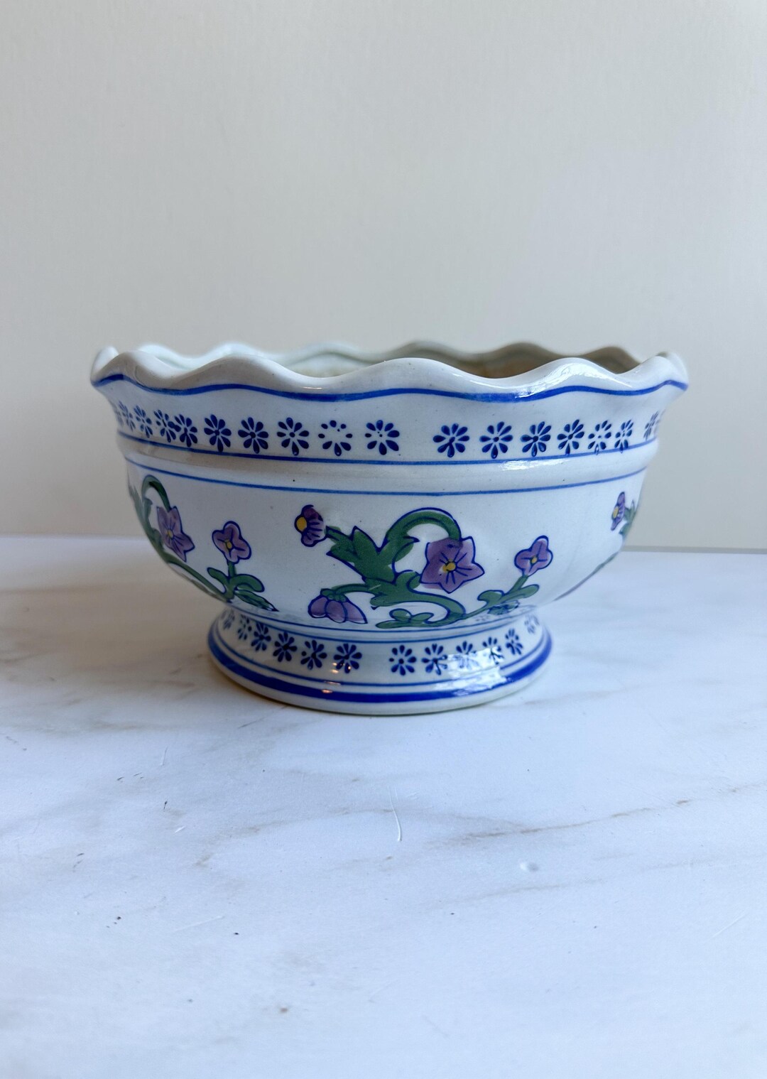 Vintage Cache Pot - Etsy