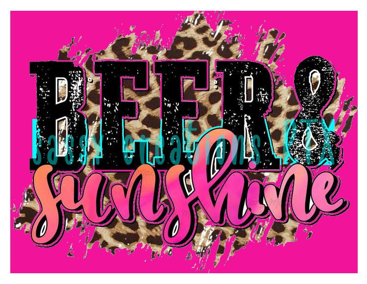 Beer and Sunshine Svg Png Digital Download - Etsy
