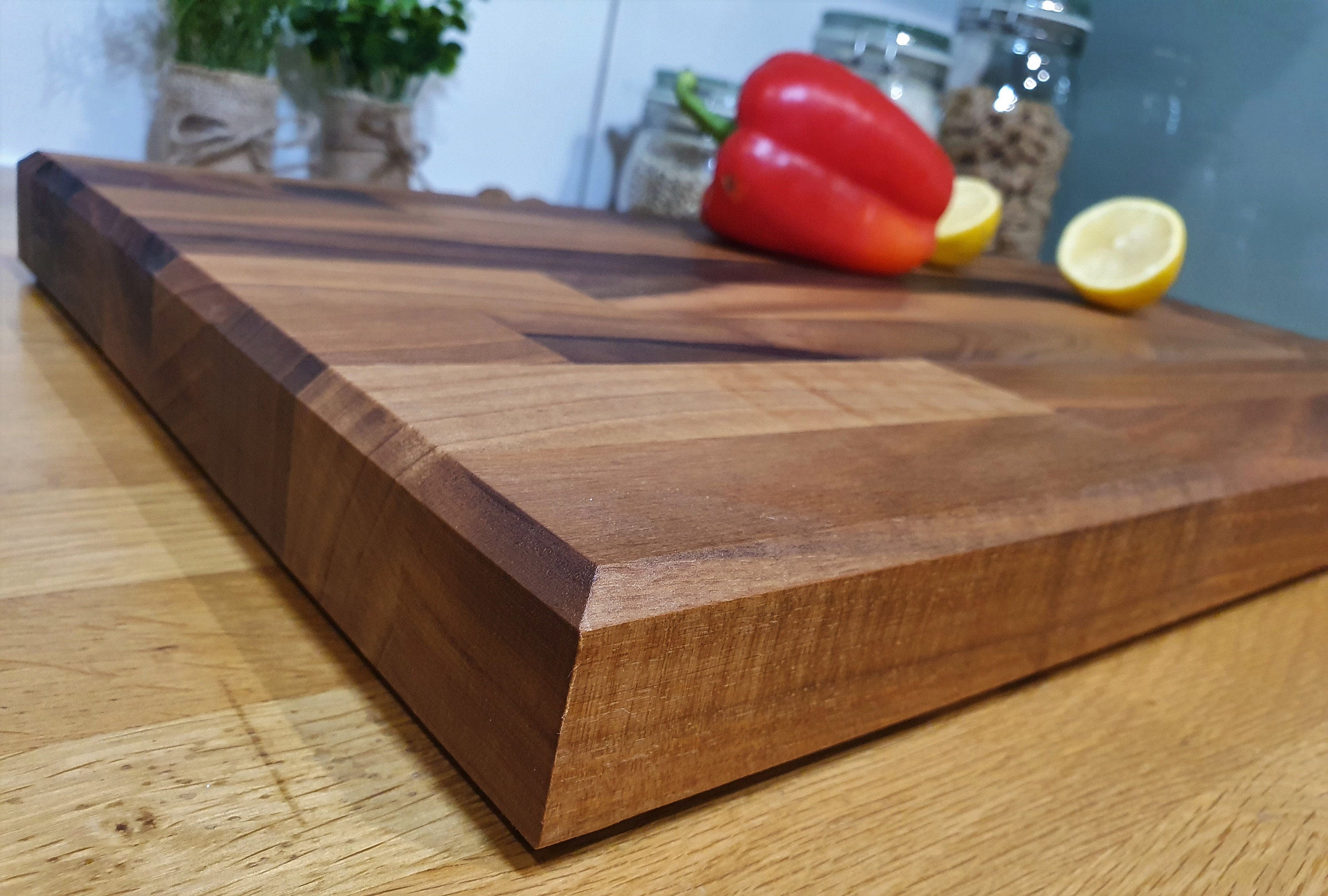 Walnut Chopping Board EXTRA THICK 4cm 6cm - Etsy UK