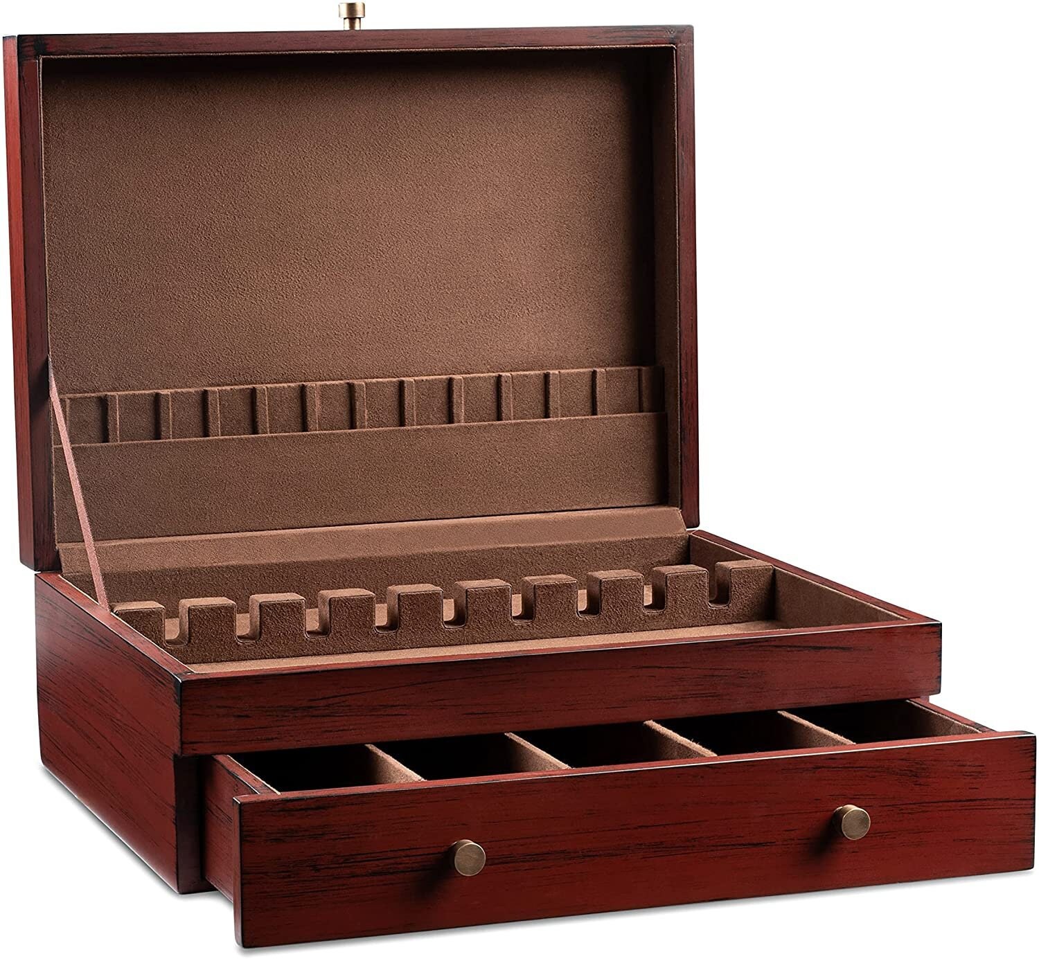 Royalty Art Fine Silverware Storage Box With Pull Out Drawer - Etsy