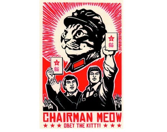 Chairman Meow | Etsy