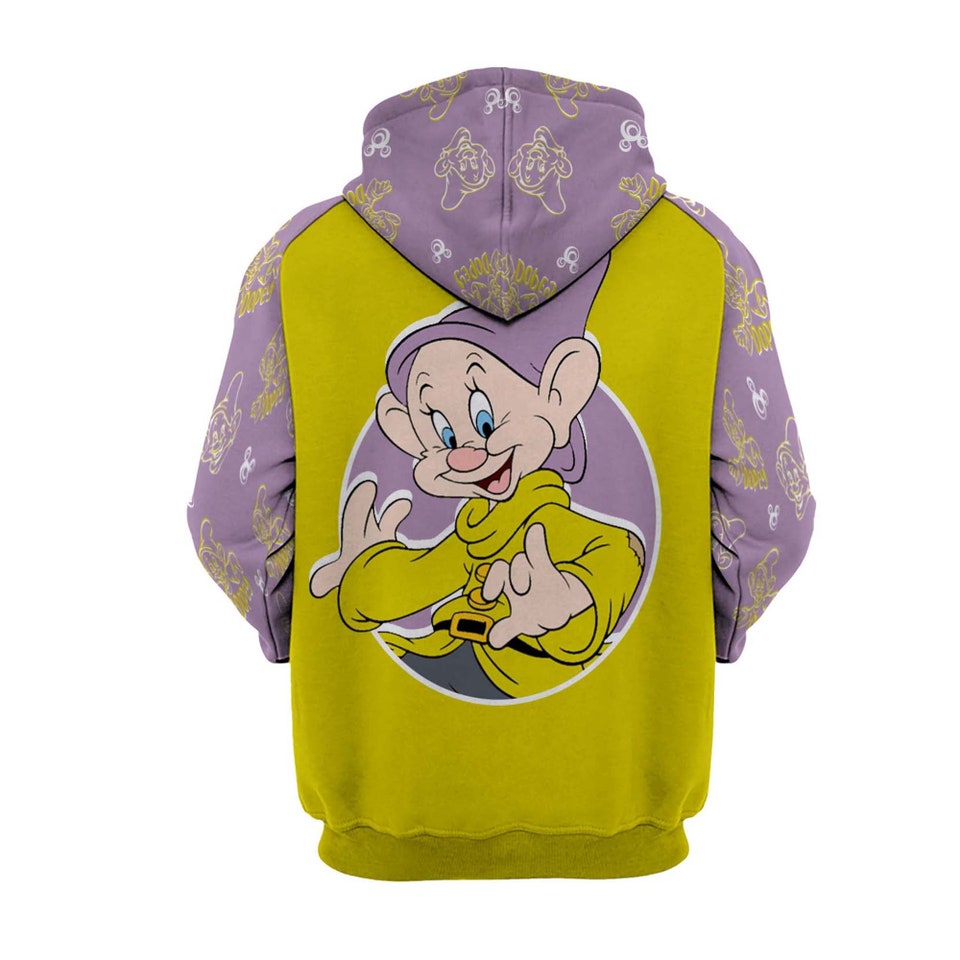 Dopey My Emotions Disney 3D Printed Hoodie sold by Ben Gilbert | SKU ...