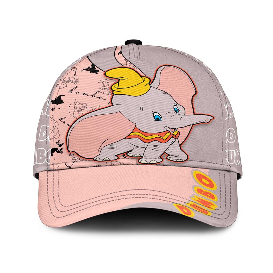 Dumbo Elephant Disney Classic Cap, Disney Unisex Cartoon Baseball Caps ...