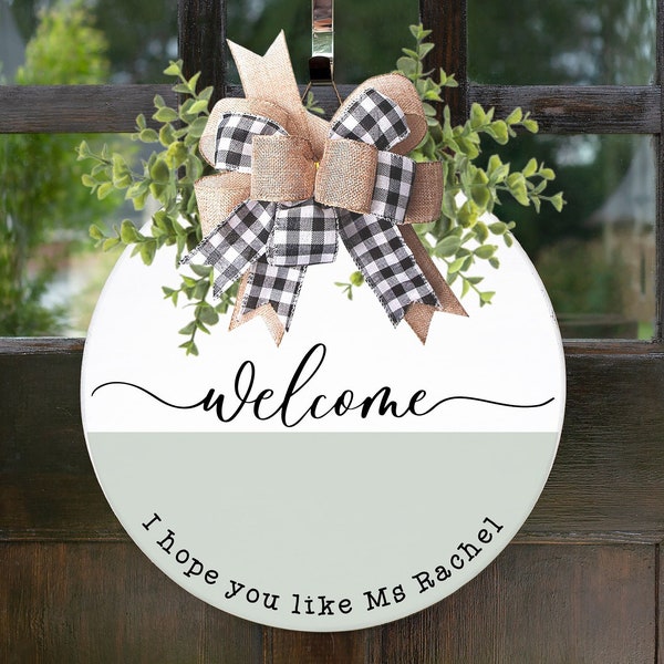 Welcome Hope You Like Ms Rachel Sign - Etsy