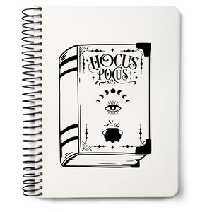 Hocus Pocus Spell Book SVG PNG JPG - Etsy