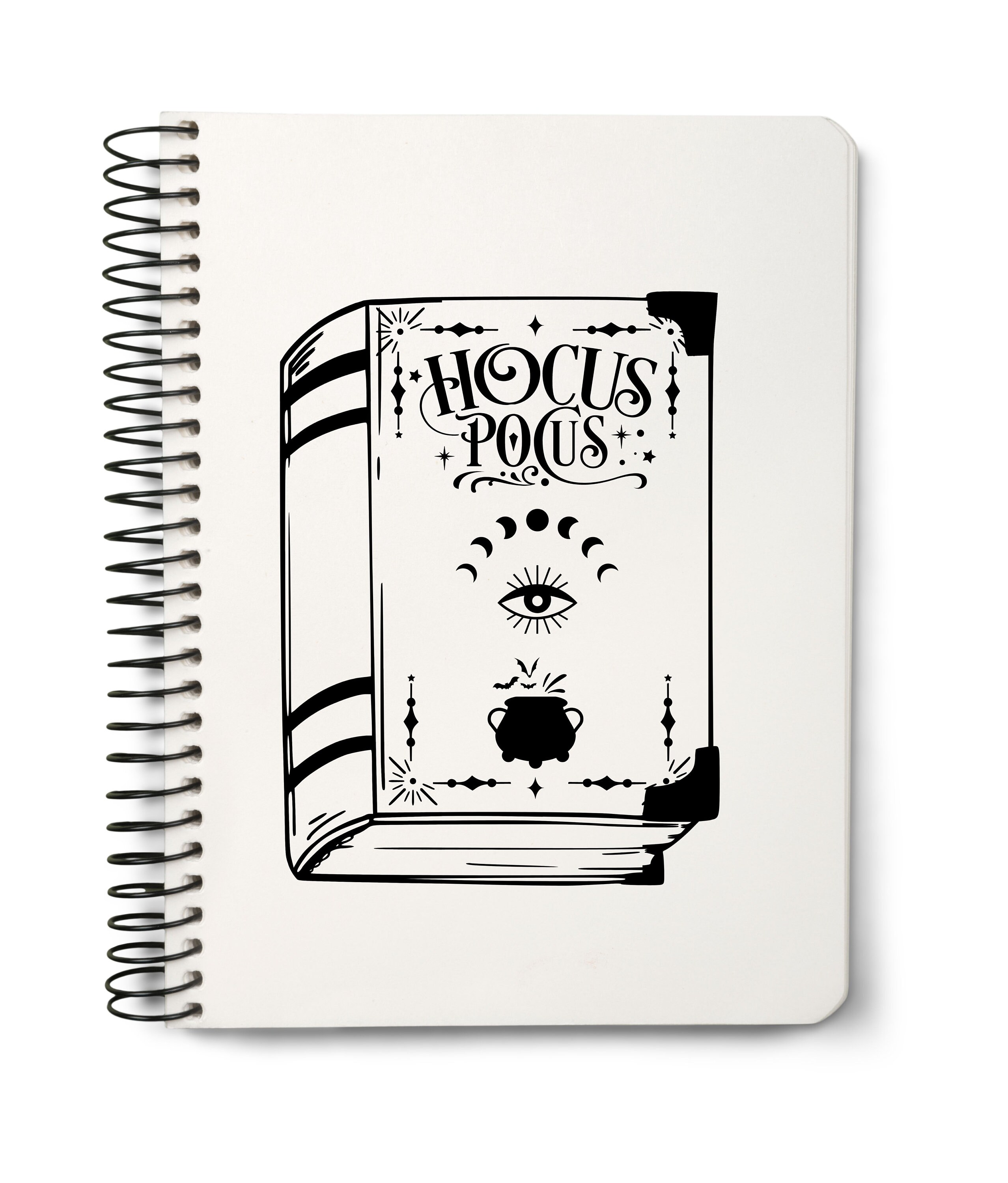 Hocus Pocus Spell Book SVG PNG JPG - Etsy