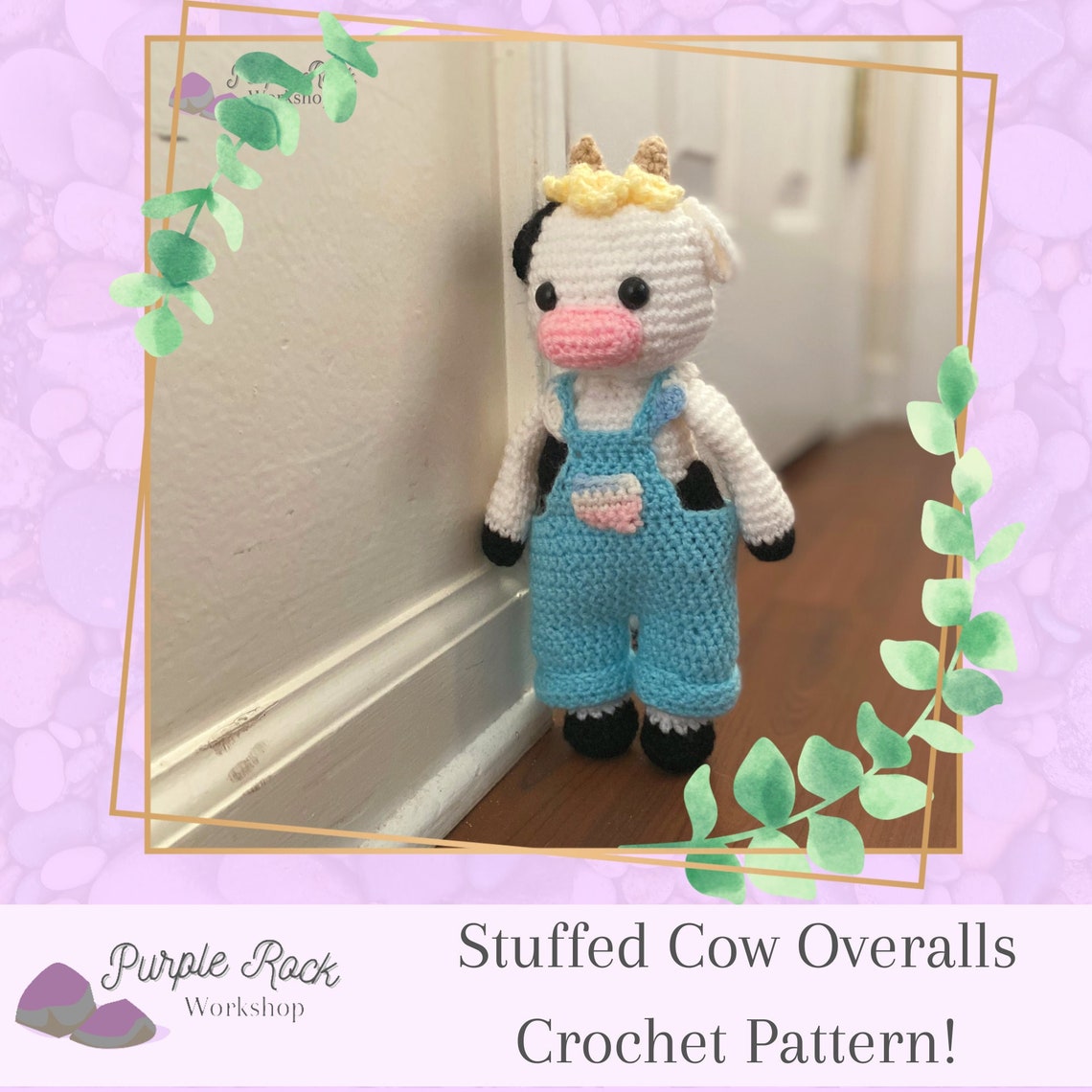 Stuffed Animal Overalls Crochet Pattern beginner to - Etsy