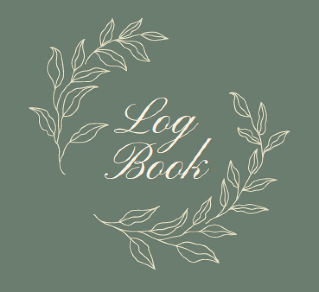 Log Book - Etsy