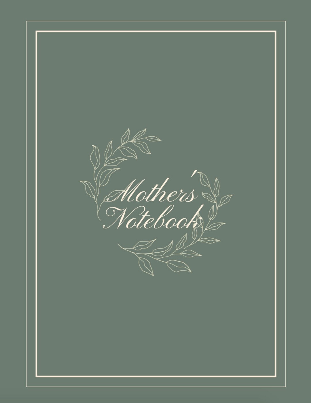 Mother's Companion Notebook - Etsy