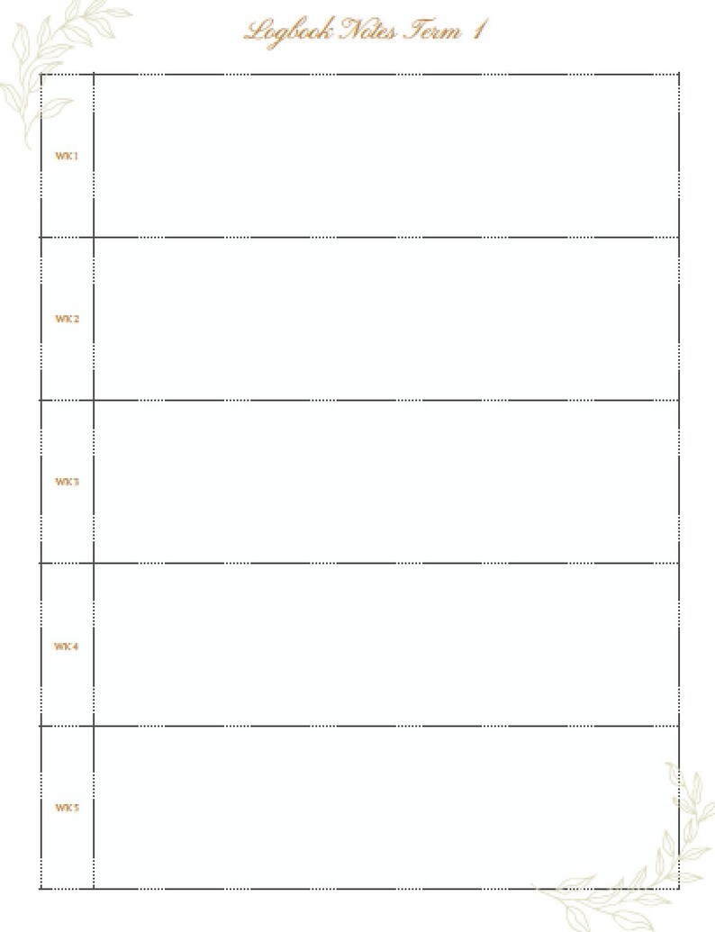 Log Book - Etsy