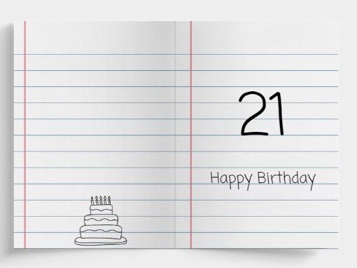 What's 9 + 10? 21 Birthday Card | Digital Download 21st Birthday Card ...