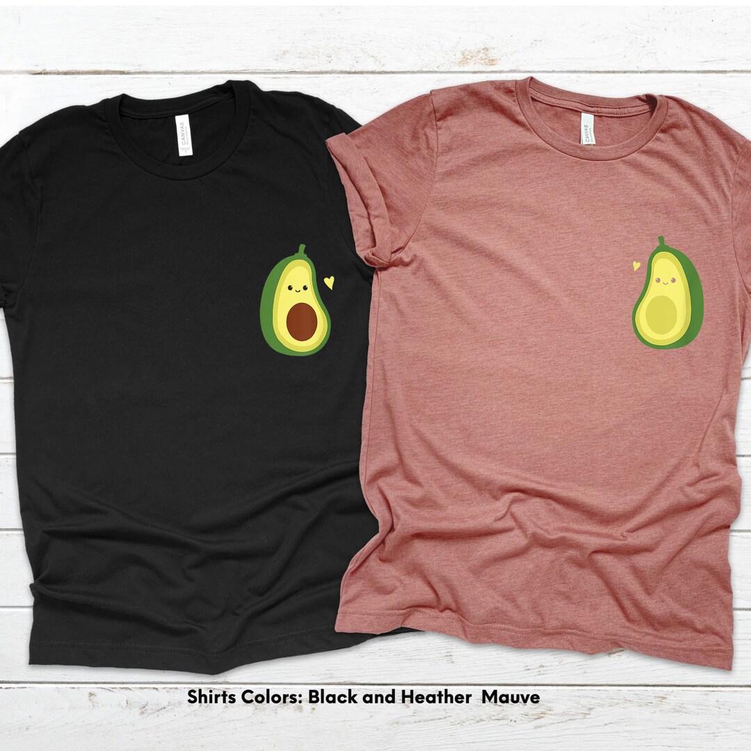 Avocado Matching Couple Shirt,matching Valentine Shirt for Couples ...