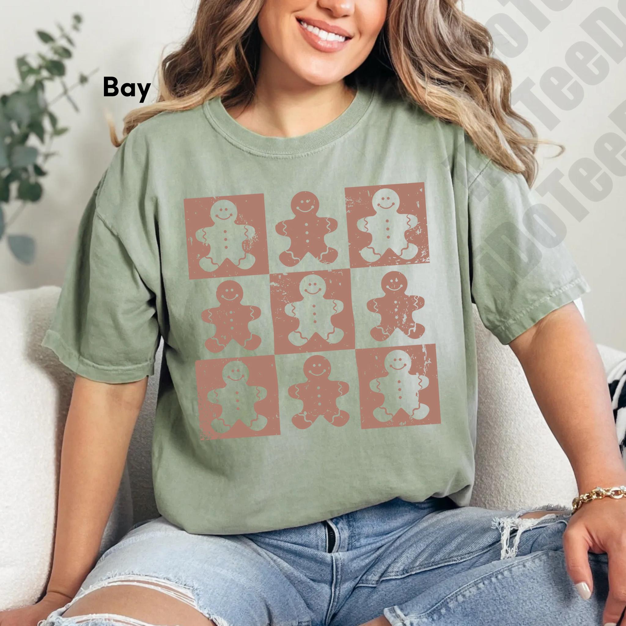 Comfort Colors® Gingerbread Shirt Cute Christmas Shirt Gingerbread Man ...