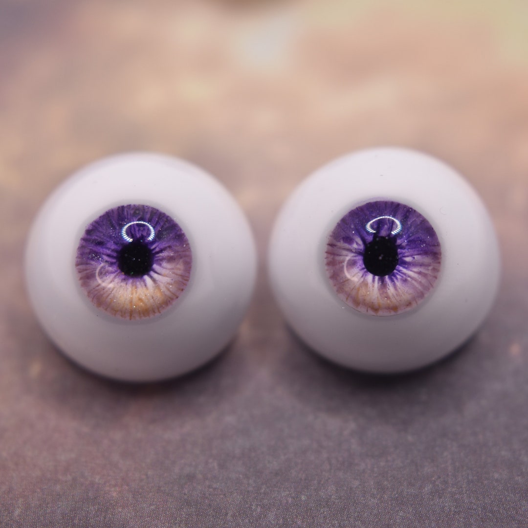 Resin BJD Ball Jointed Doll Eyes - Made to Order - "sunset" - Etsy