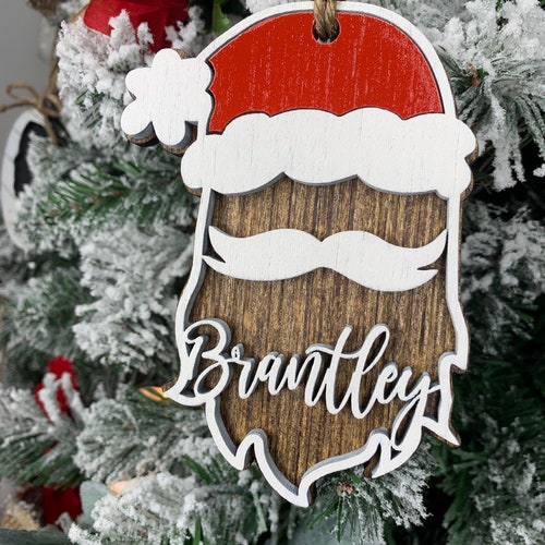 Irish Father Christmas Santa Claus Christmas Tree Ornament - Etsy