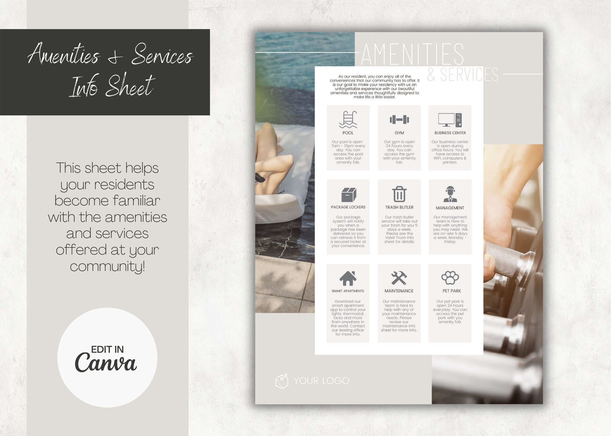 Editable Property Management Templates | Apartment Marketing Flyers ...