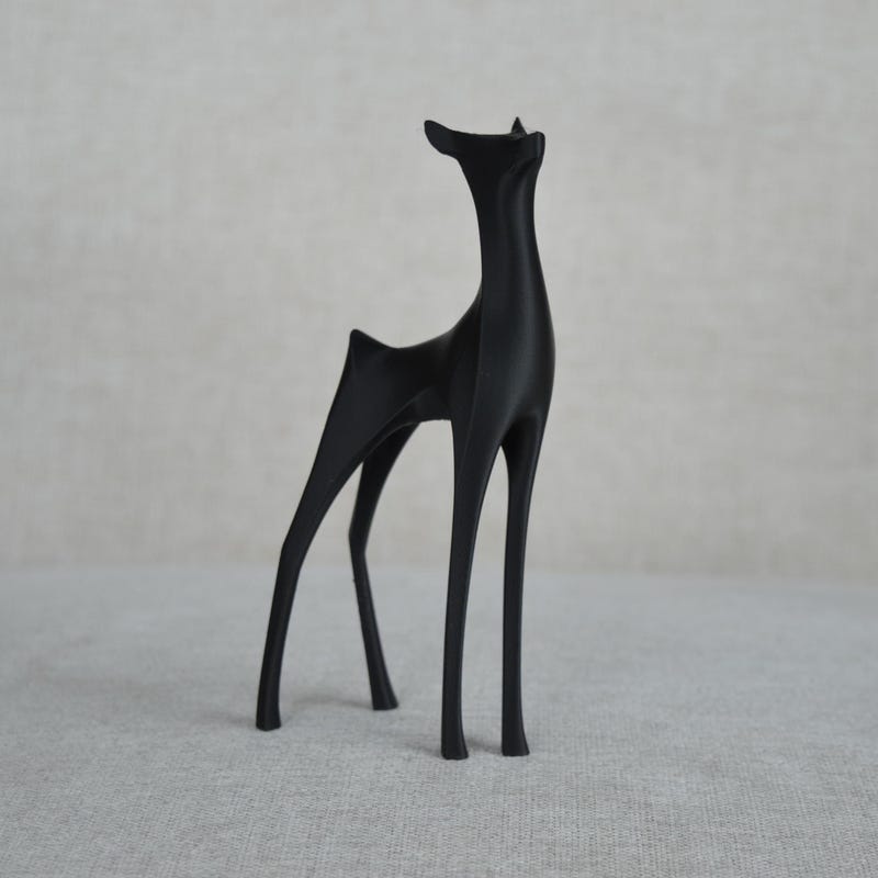 Doe Figurine Gold - Etsy