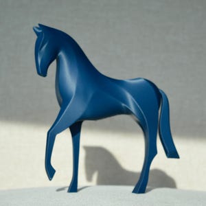 Magnificent Horse | Minimalist Stallion Figurine | Elegant Sculpture ...