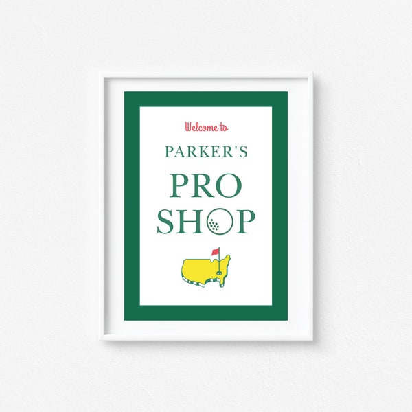 Shop Sign in Golf - Etsy