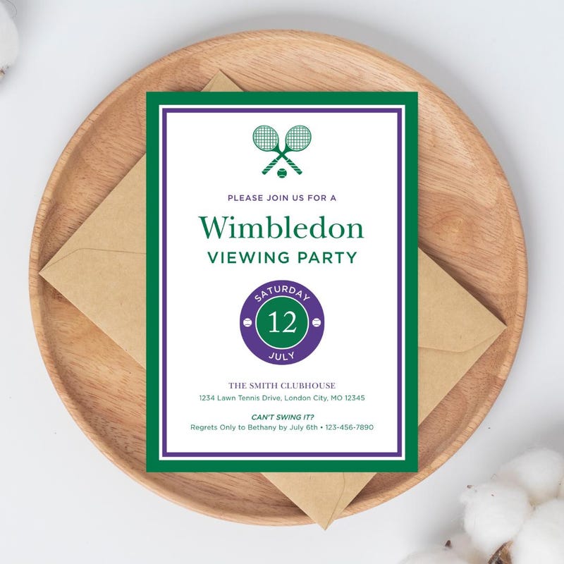 Tennis Party - Etsy