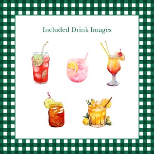 Masters Specialty Drinks Sign, List Ingredients, Specialty Cocktail ...