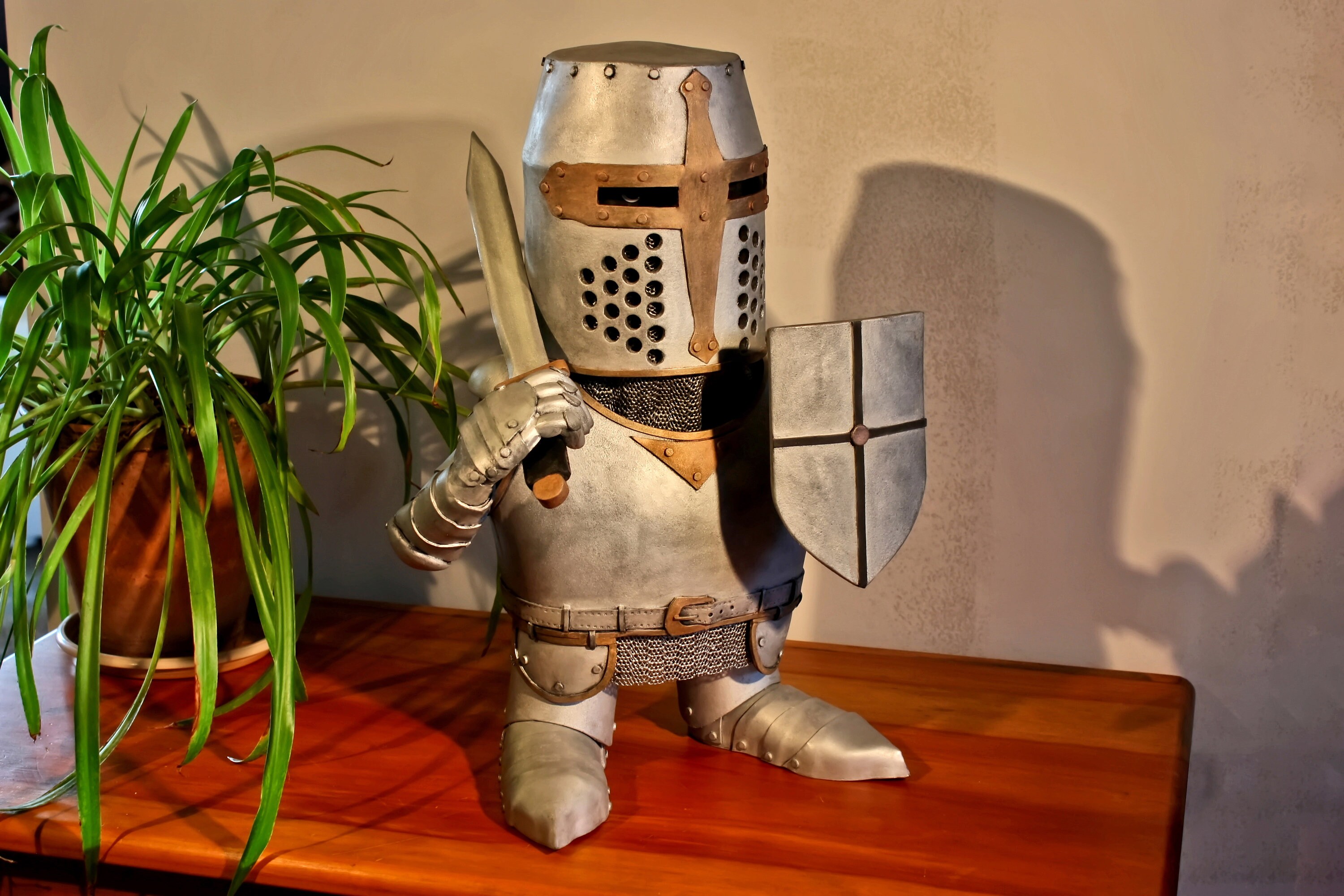 Make Your Own Mini Knight With EVA Foam. (PDF Patterns and Instructions ...