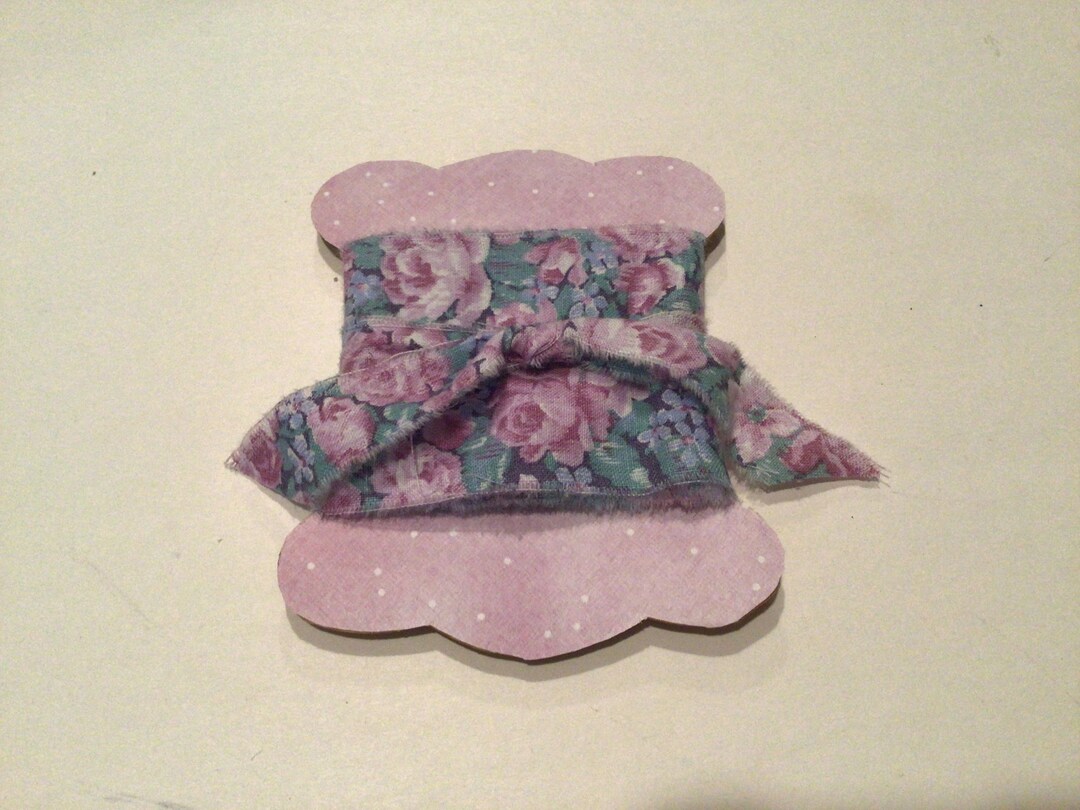 Hand Torn Fabric Ribbon 2” Fabric Ribbon Junk Journals Slow Stitching ...
