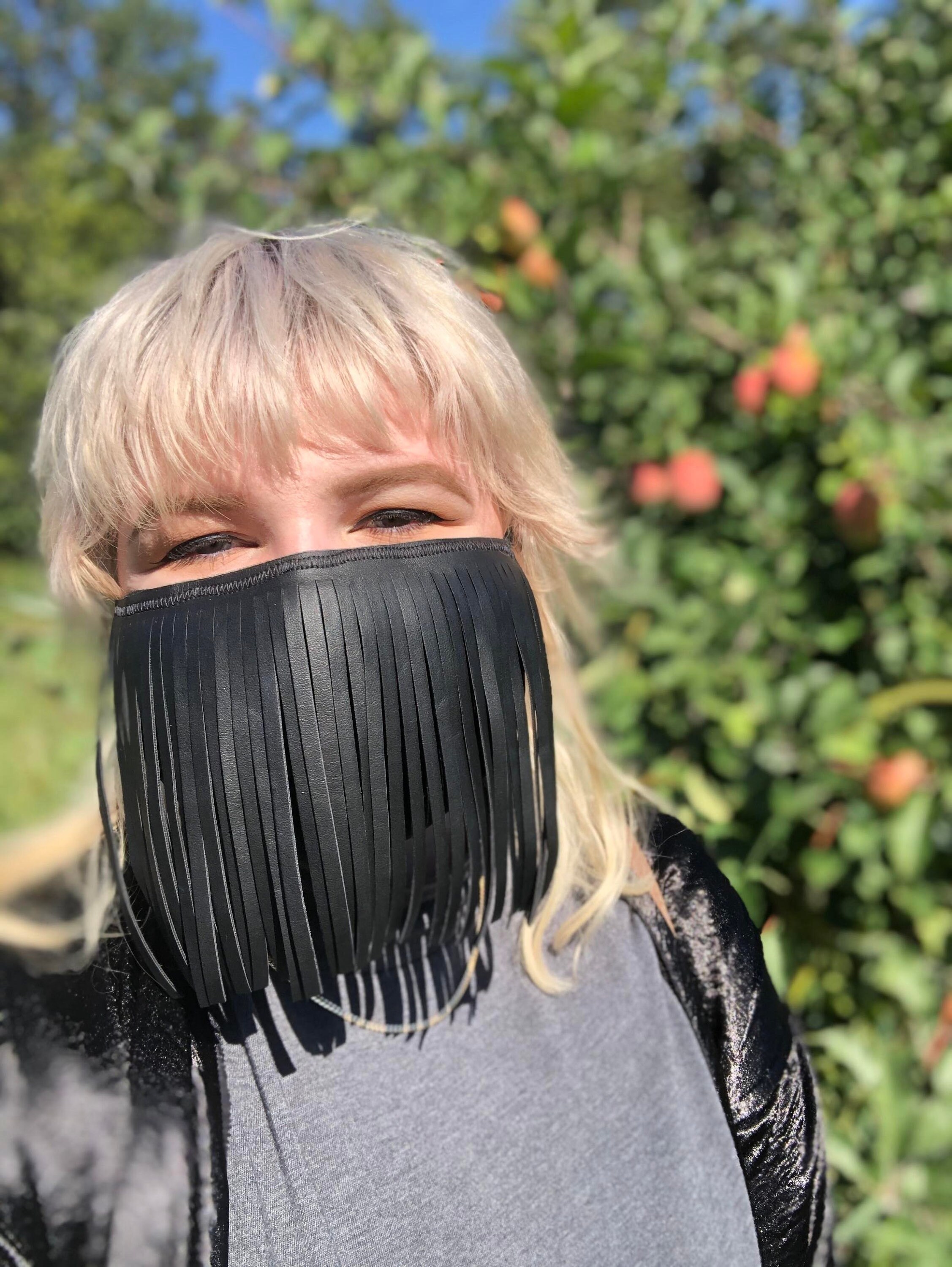 Fringe Face Mask - Etsy
