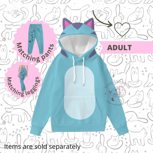 Blue Cat Adult Costume - Etsy