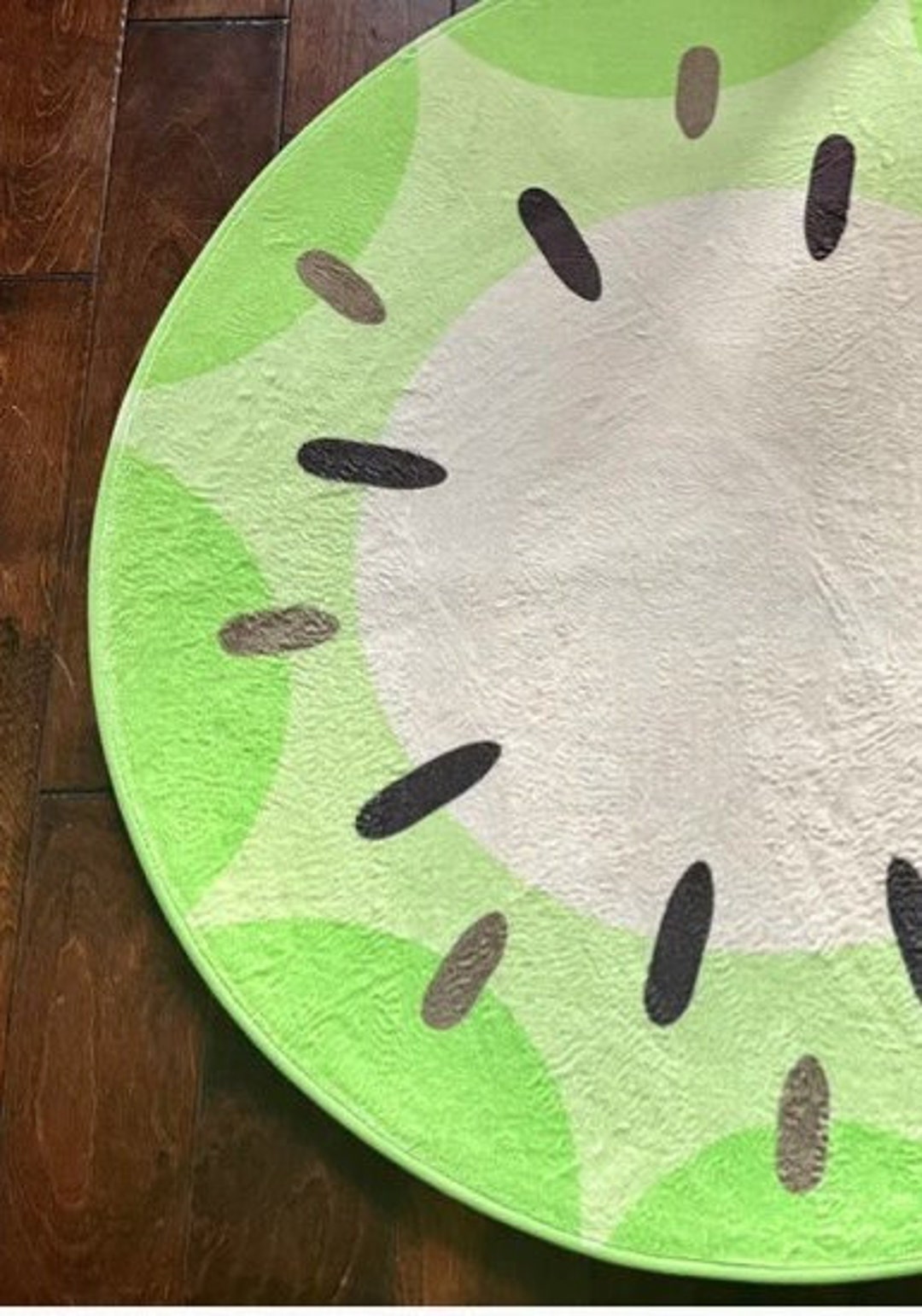 Kiwi Rug Blue Decoration Playroom Decor Toddler Bedroom - Etsy