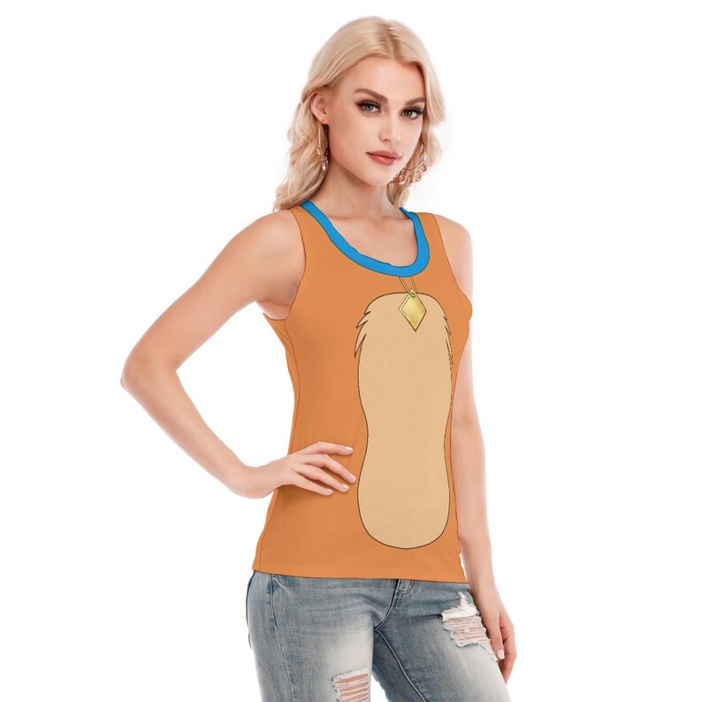 Lady and the Tramp Running Costume Tank Top: Disnee Cosplay Racerback ...