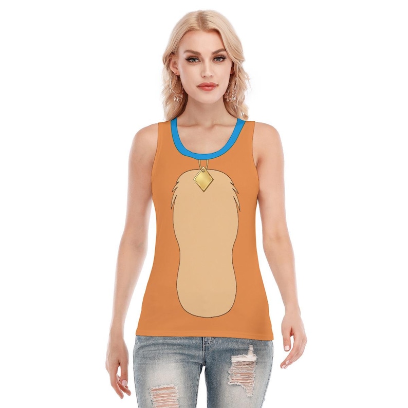 Lady and the Tramp Running Costume Tank Top: Disnee Cosplay Racerback ...